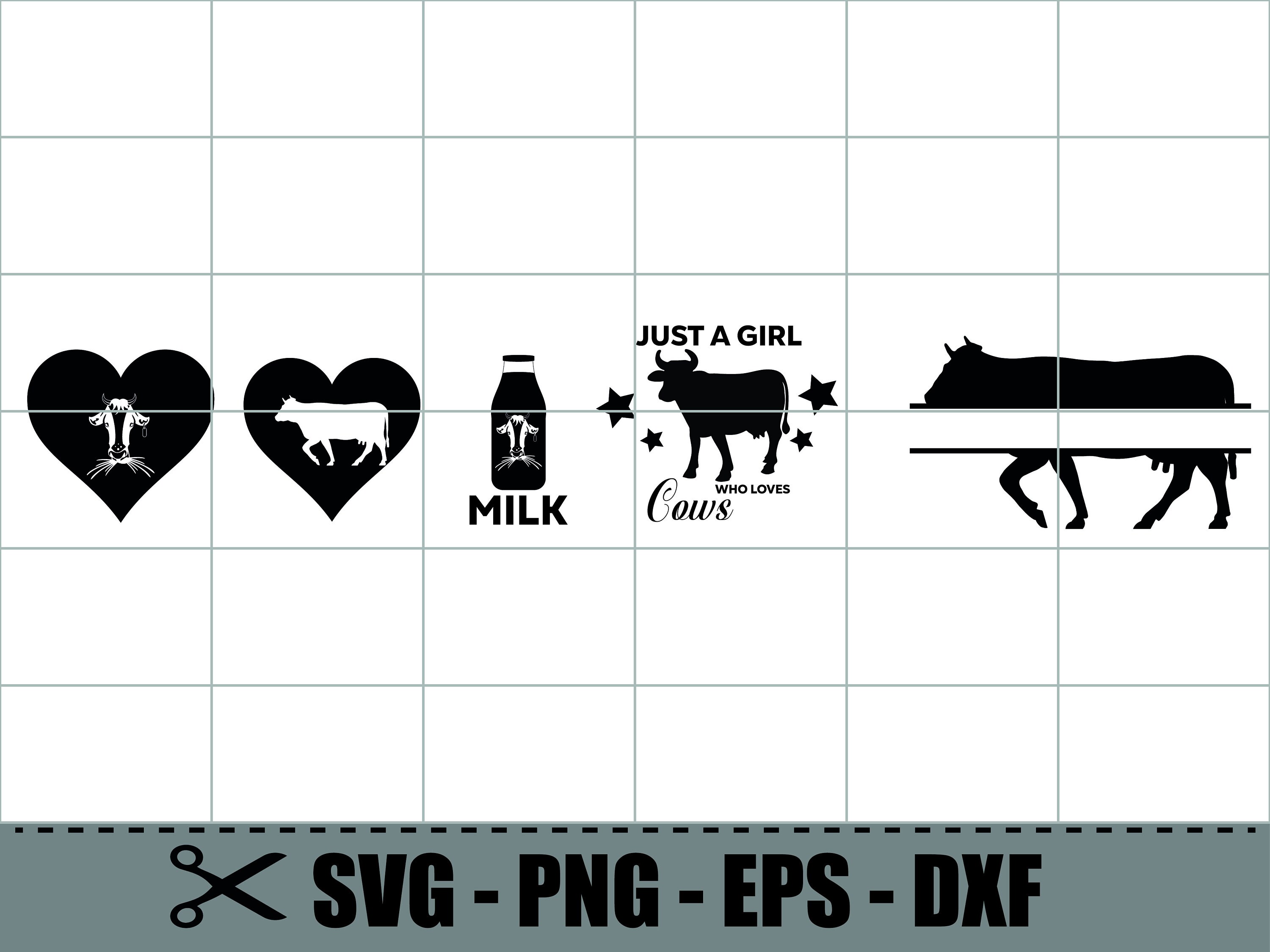 Cow Svg / Cute Cow Svg / Farm Animal Svg / Cow Head Svg / Farm Svg ...