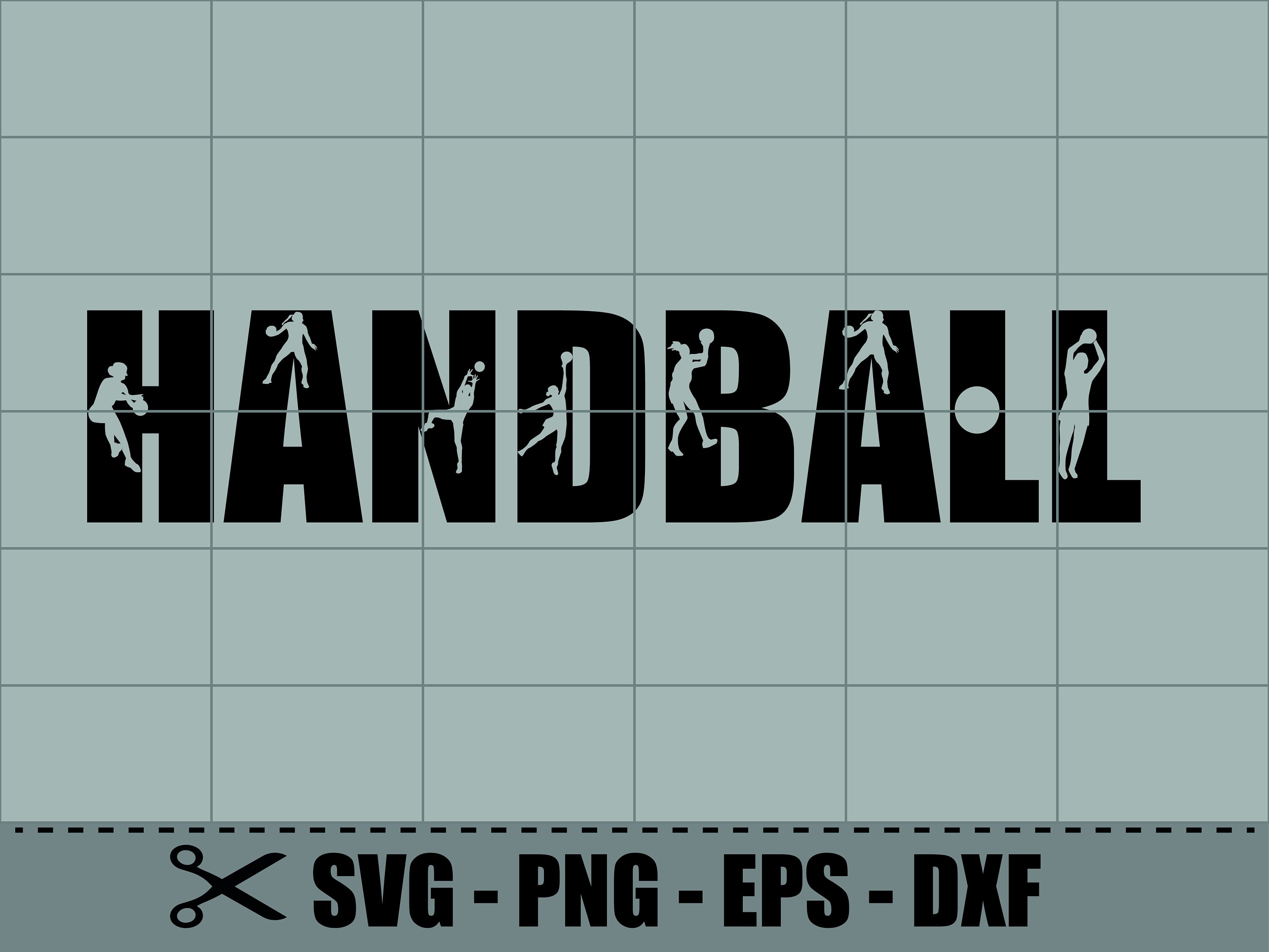 Handball Svg Bundle Handball Silhouette Svg Male Handball - Etsy