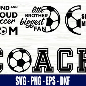 Soccer Svg Bundle, Soccer Ball Svg, Soccer Mom Svg, Soccer Mom Life Svg ...