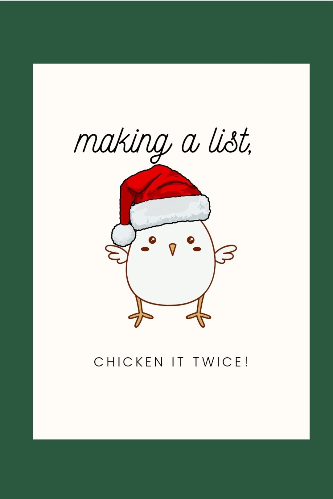 Printable Christmas Notebook - Etsy