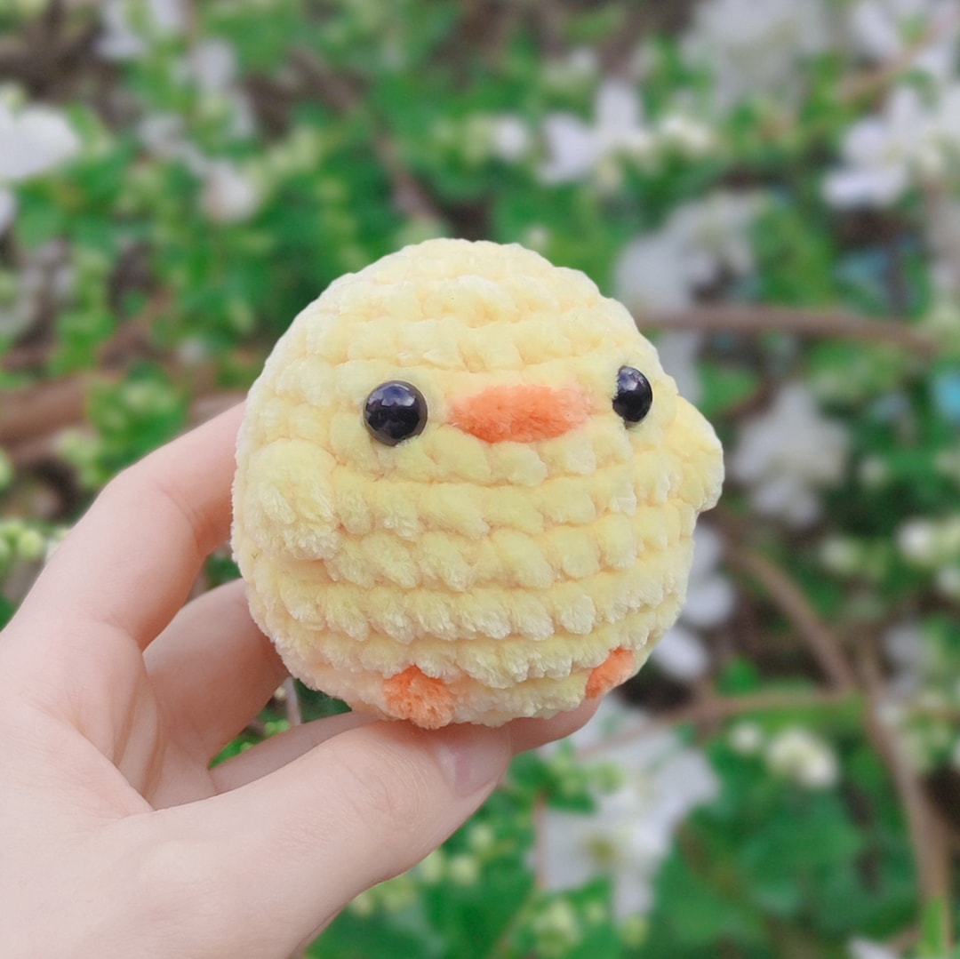 Crochet Bébé Poussin | Peluche Amigurumi Fait Main - Etsy