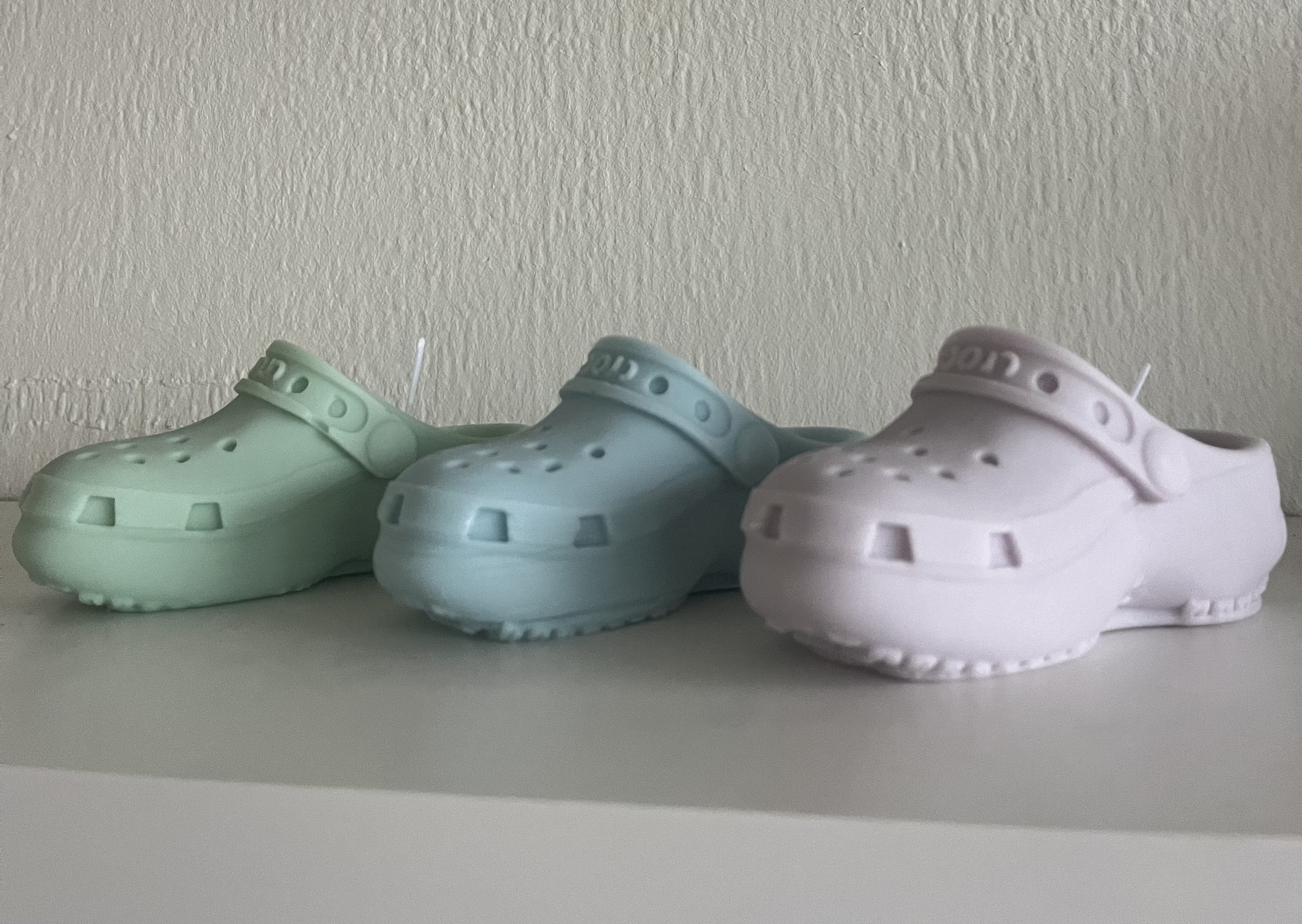Croc Candle Canola Wax Aesthetic Home Decoration Gift - Etsy
