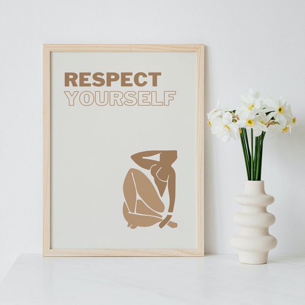 Respect Poster - Etsy