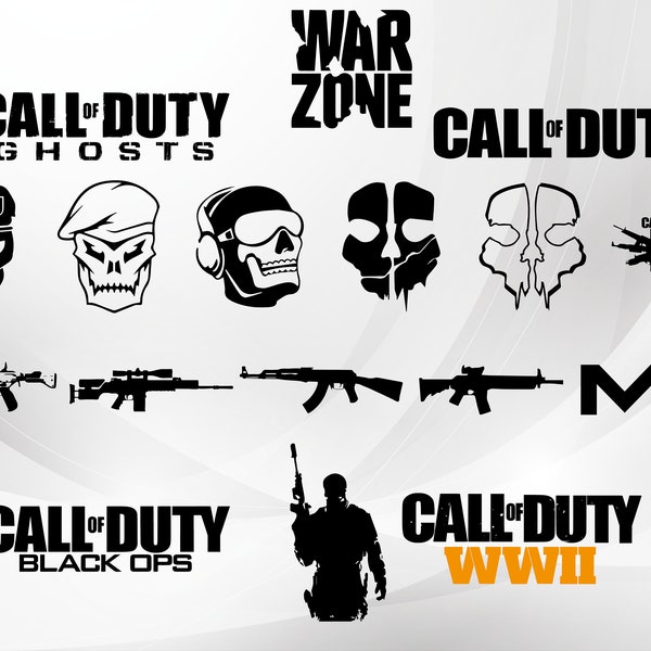 Call of Duty Dxf - Etsy Australia