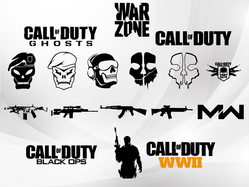 Call of Duty Svg Bundle COD Svg Warzone Svg Modern Warfare - Etsy UK