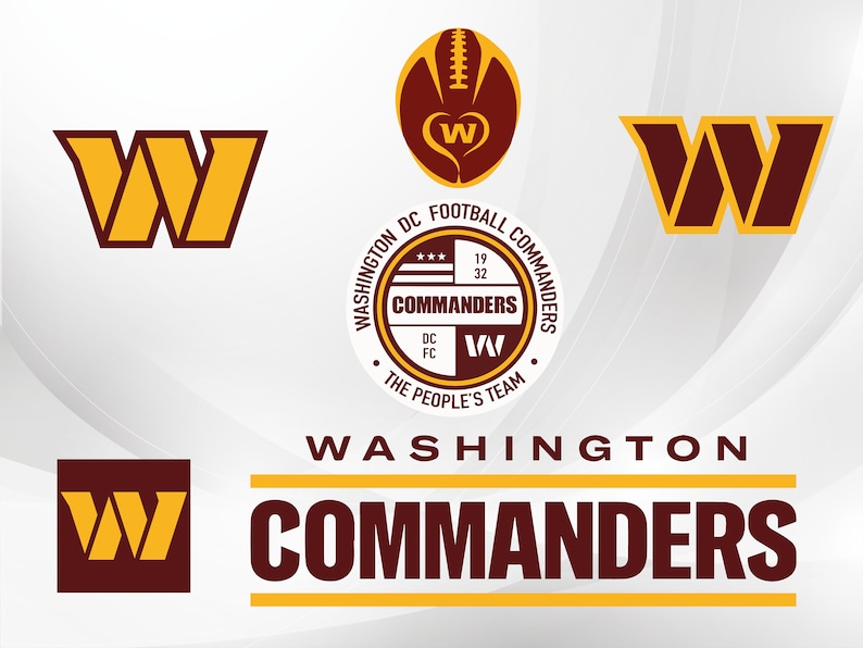 Washington Svg Washington Commanders Svg Bundle Washington - Etsy