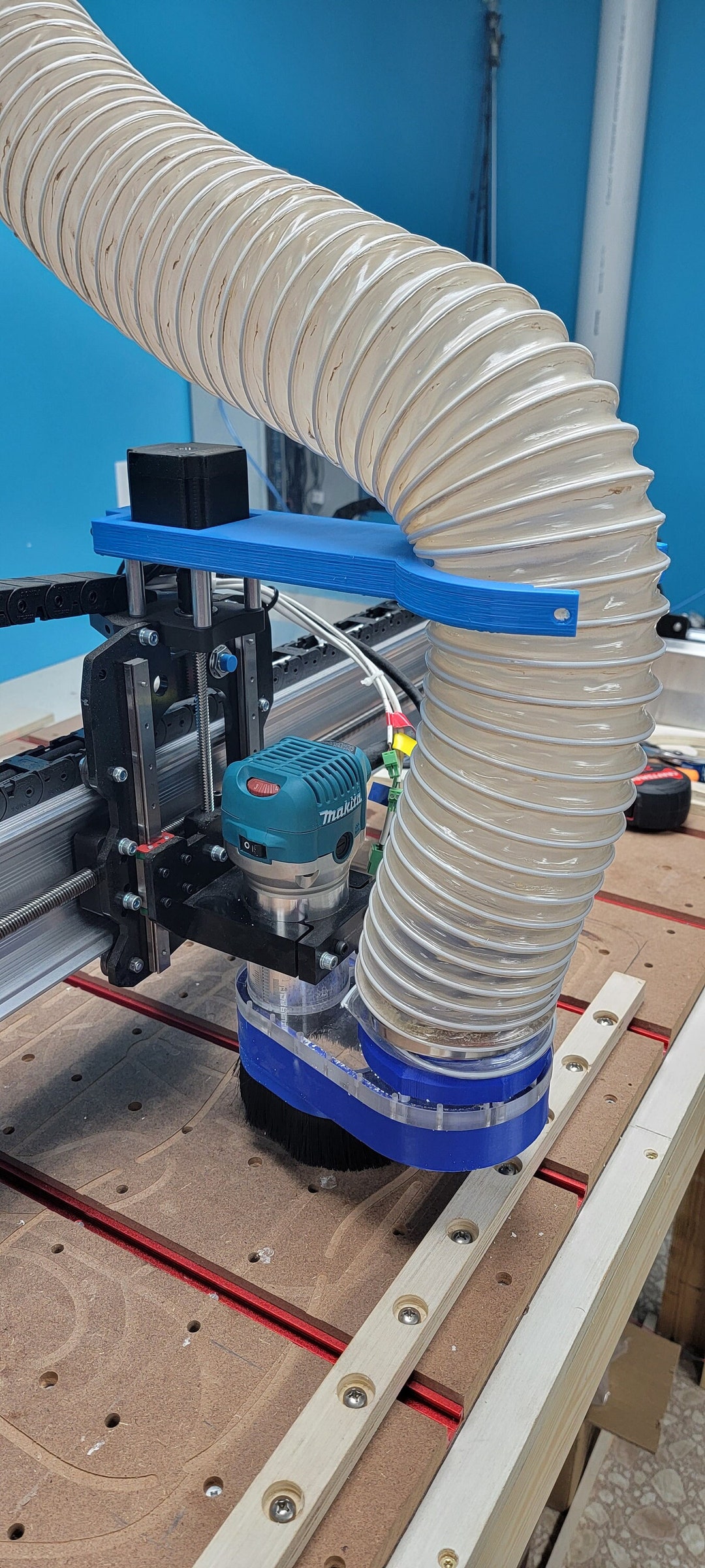Longmill MK2 CNC Dust Hose Holder 4" Stl 3mf - Etsy