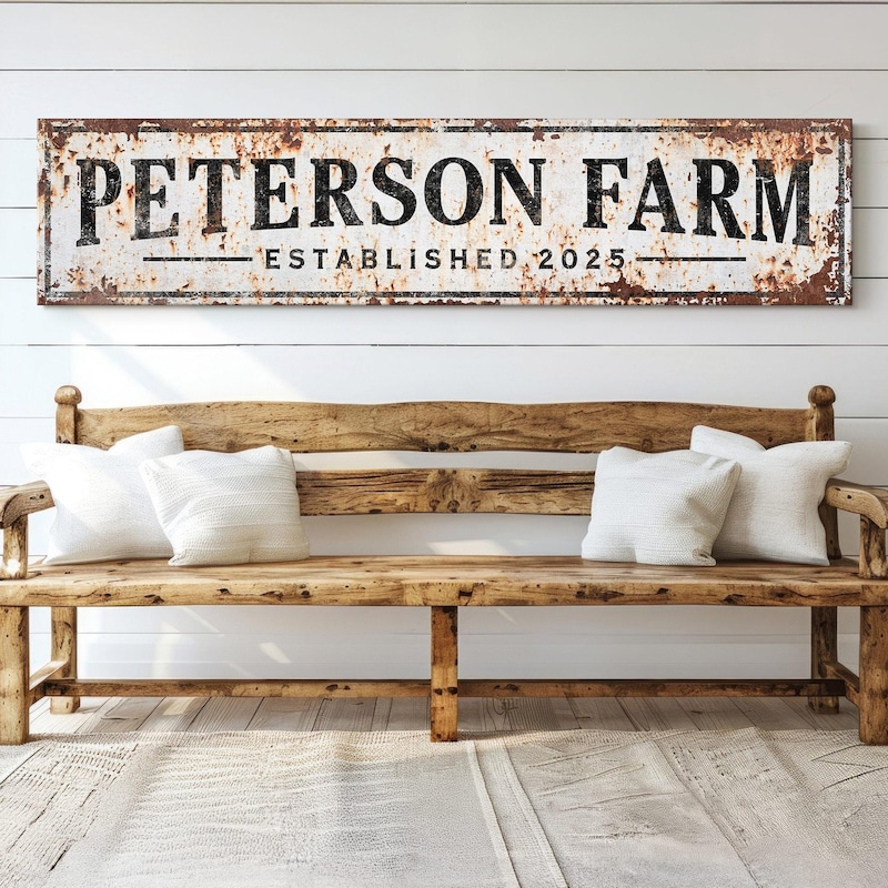 Farmstead Sign - Etsy