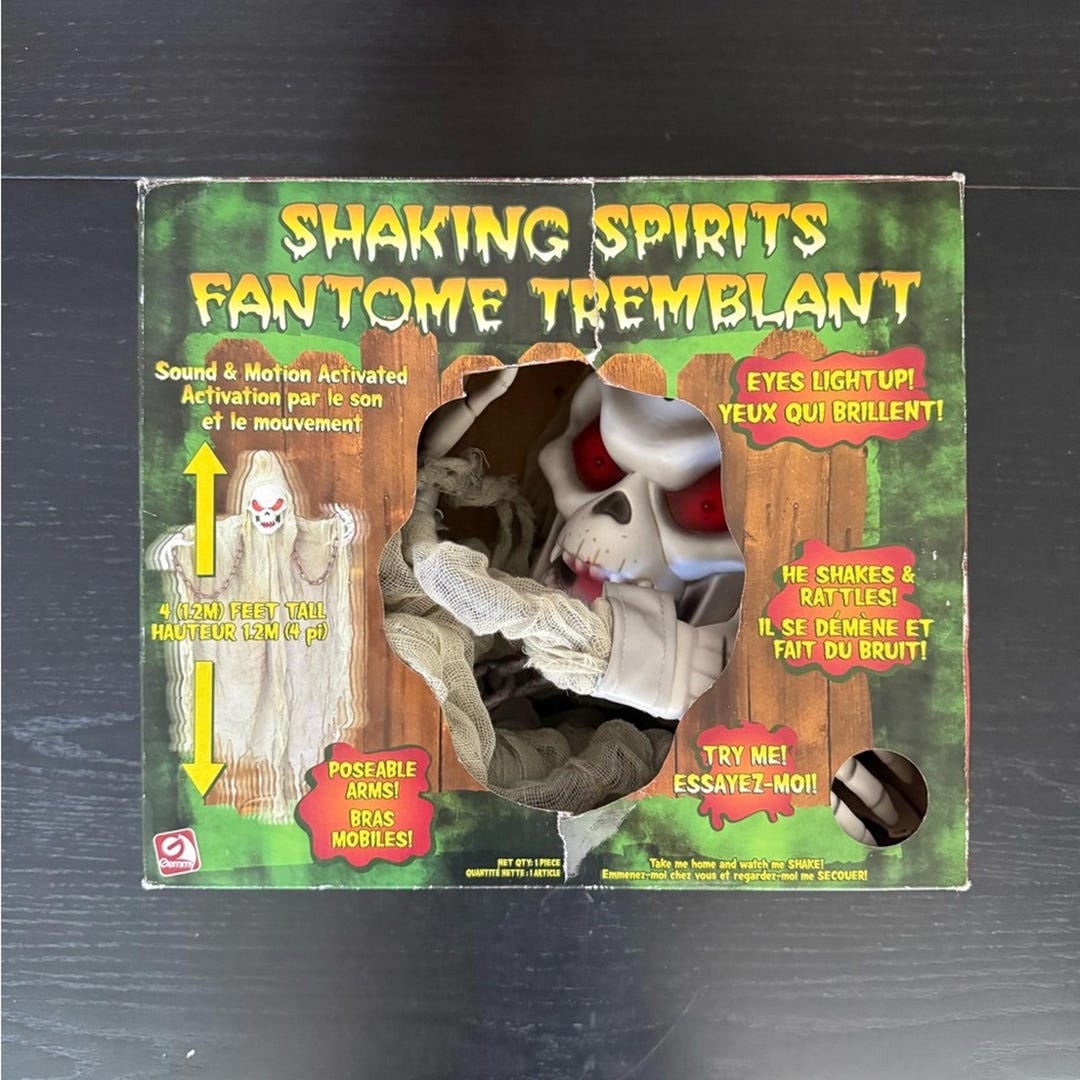 Gemmy Halloween Animated Shaking Spirits 2007 Working Condition - Etsy