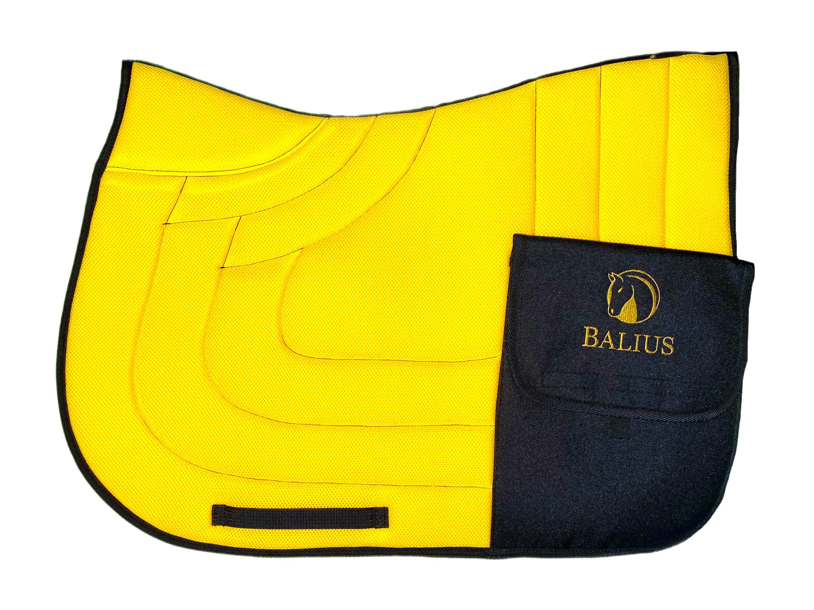 Universal Saddle Pad With Pockets - English Pad Horse Tack Durable ...
