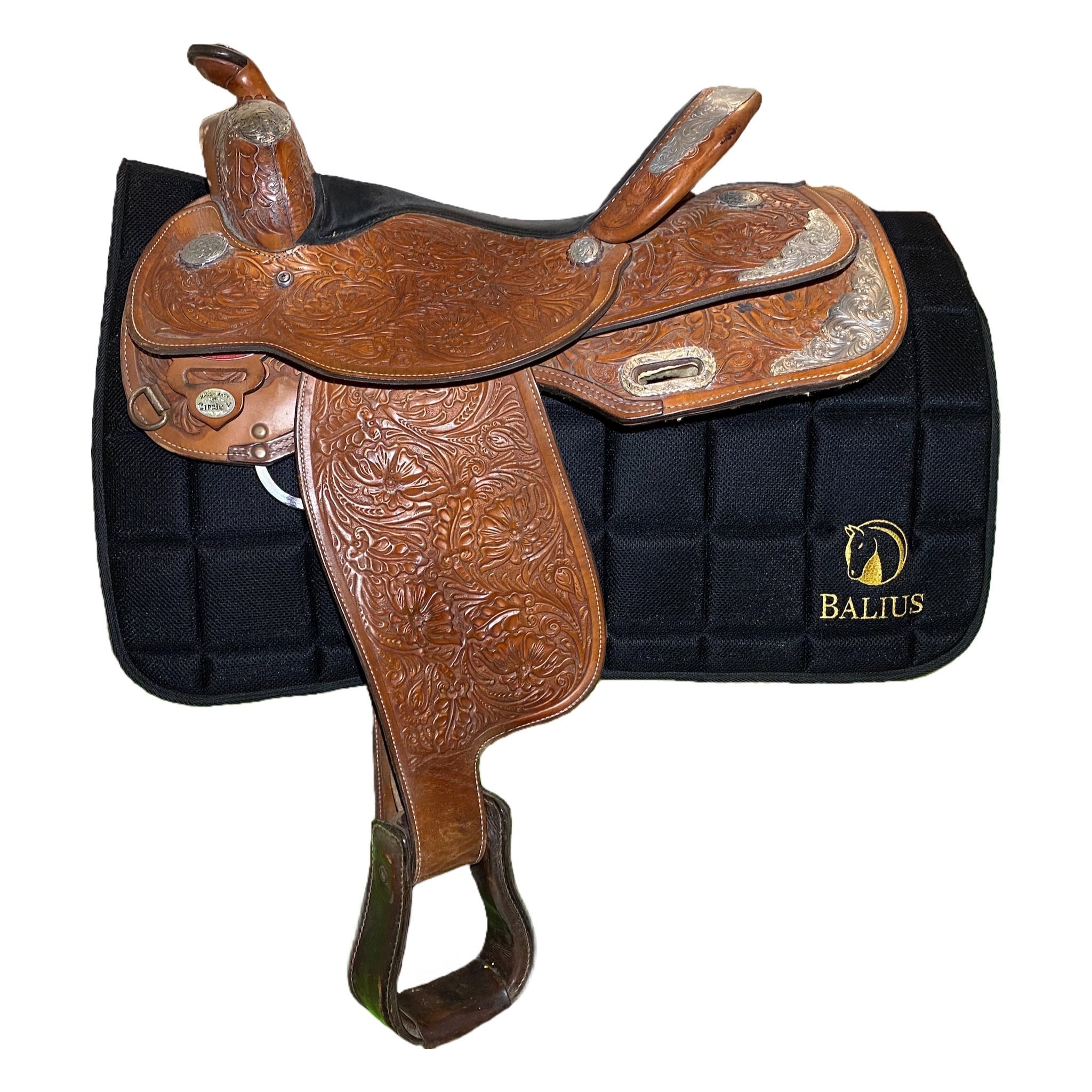 Black Western Saddle Pad