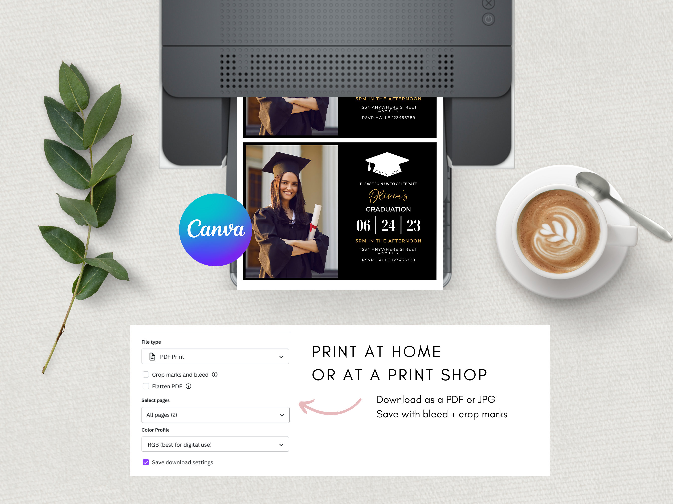 Graduation Party Invitation, Graduation Invite, Grad Party Invite ...