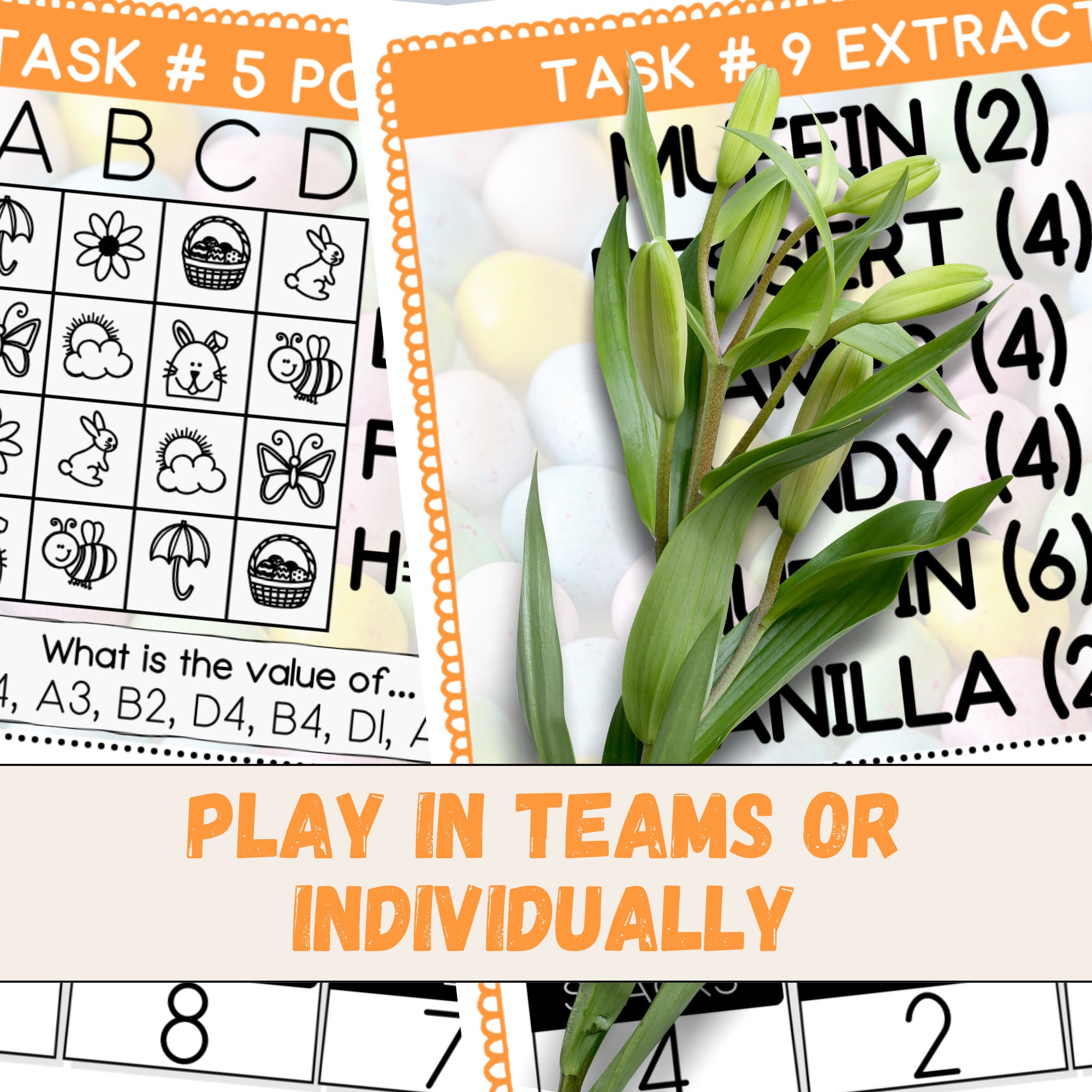 Easter Escape Room for Kids, Printable Party Game, Easter Activity ...