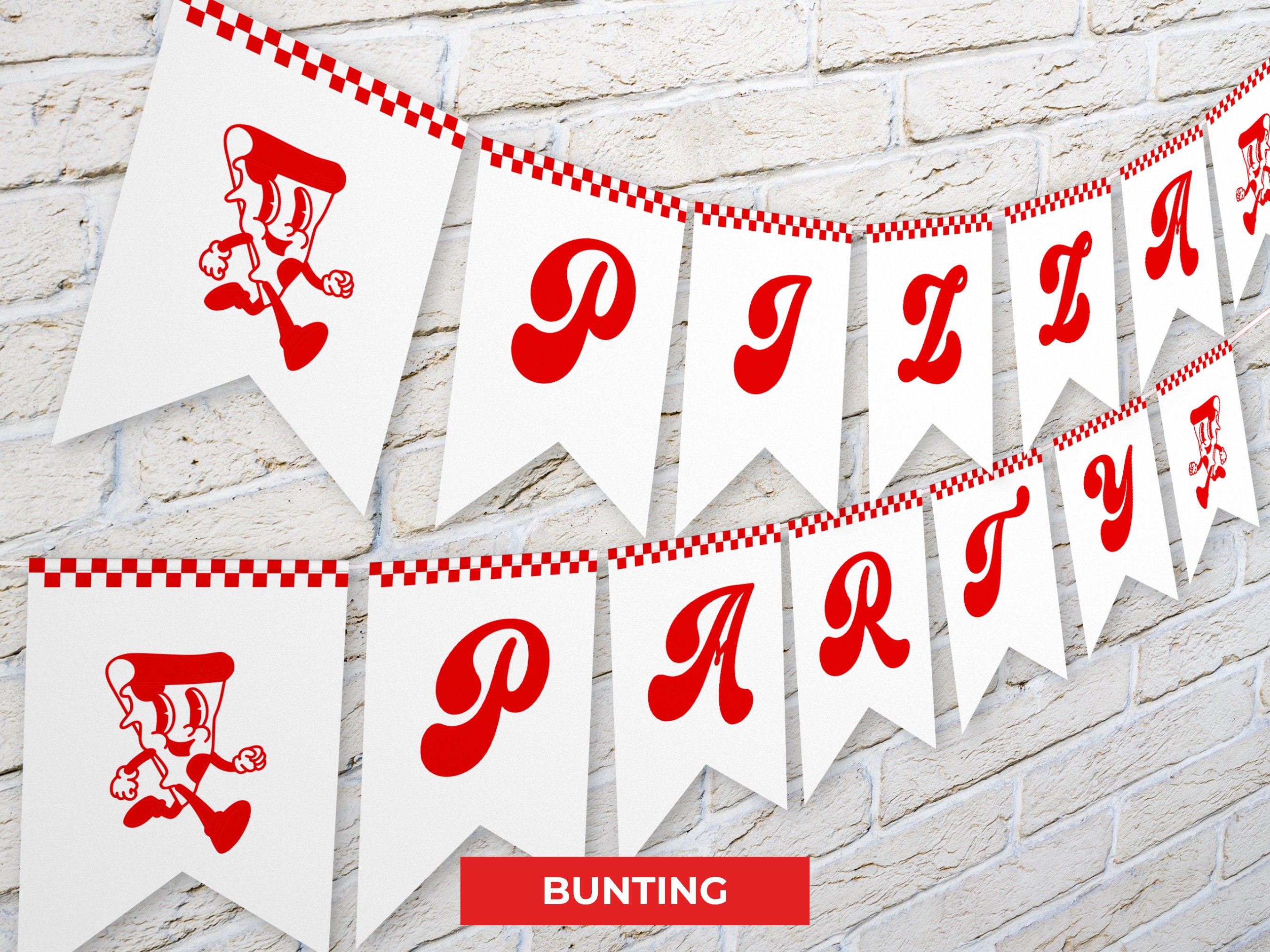 Pizza Party Invitation Bundle, Kids Pizza Party Pack, Editable Template ...