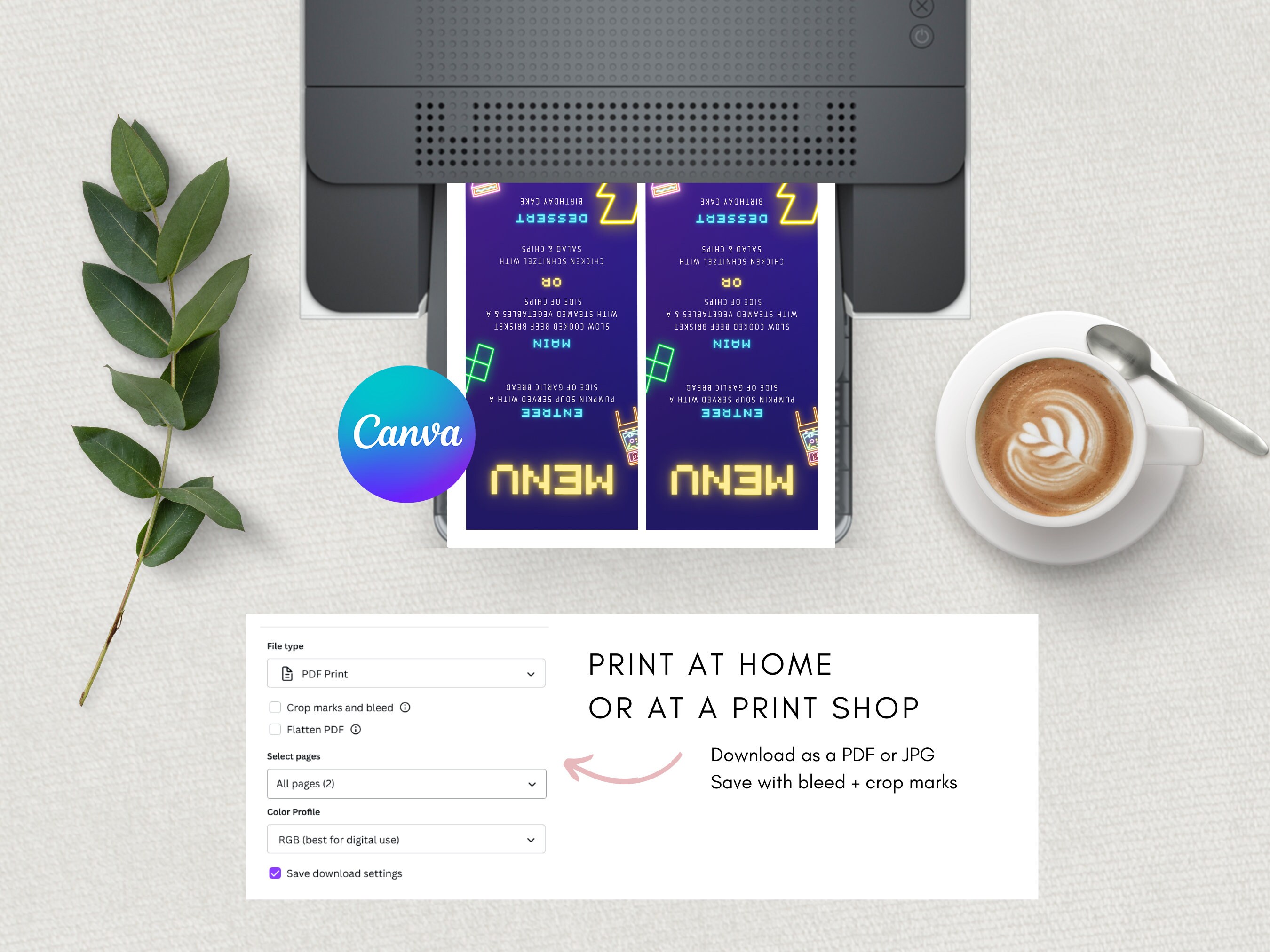 Arcade Birthday Menu, Arcade Game Party, Menu Card, Video Game Party ...