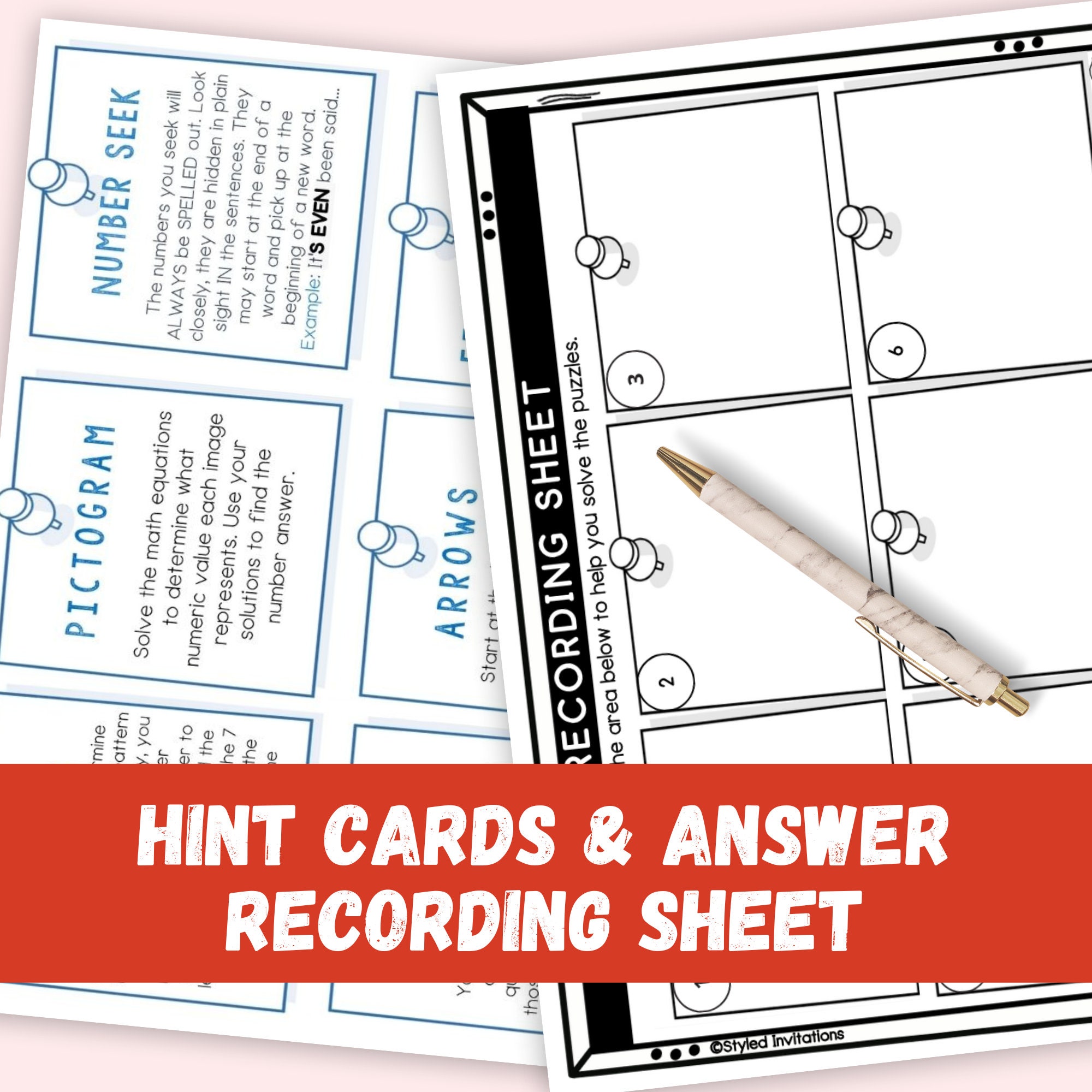 Christmas Escape Room for Kids, Printable Holiday Party Game, Xmas ...