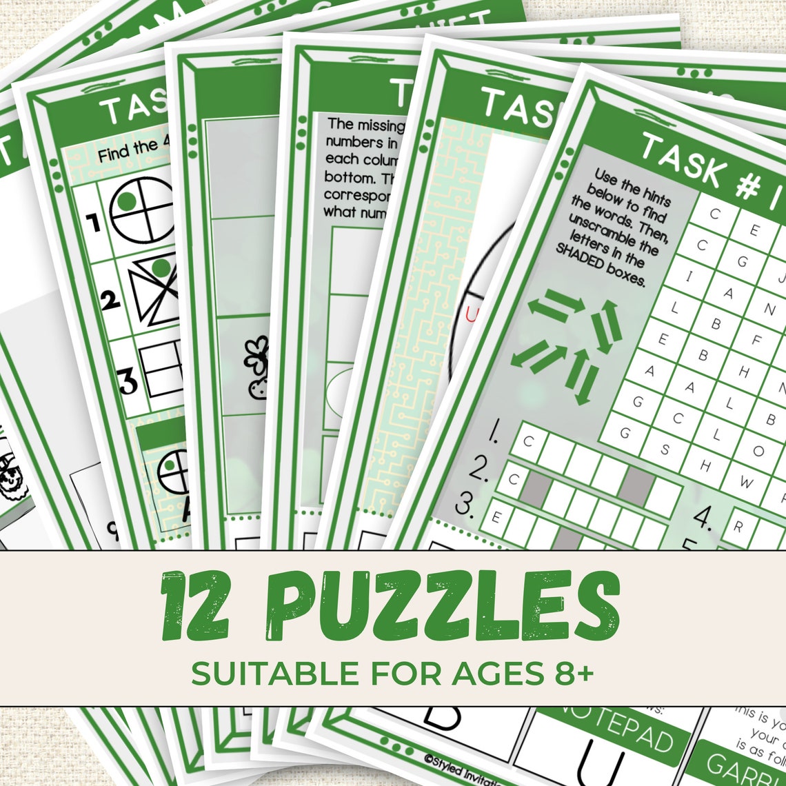 St Patrick's Day Escape Room for Kids, Printable Party Game, Paddy's ...