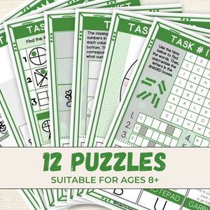 St Patrick's Day Escape Room for Kids, Printable Party Game, Paddy's ...