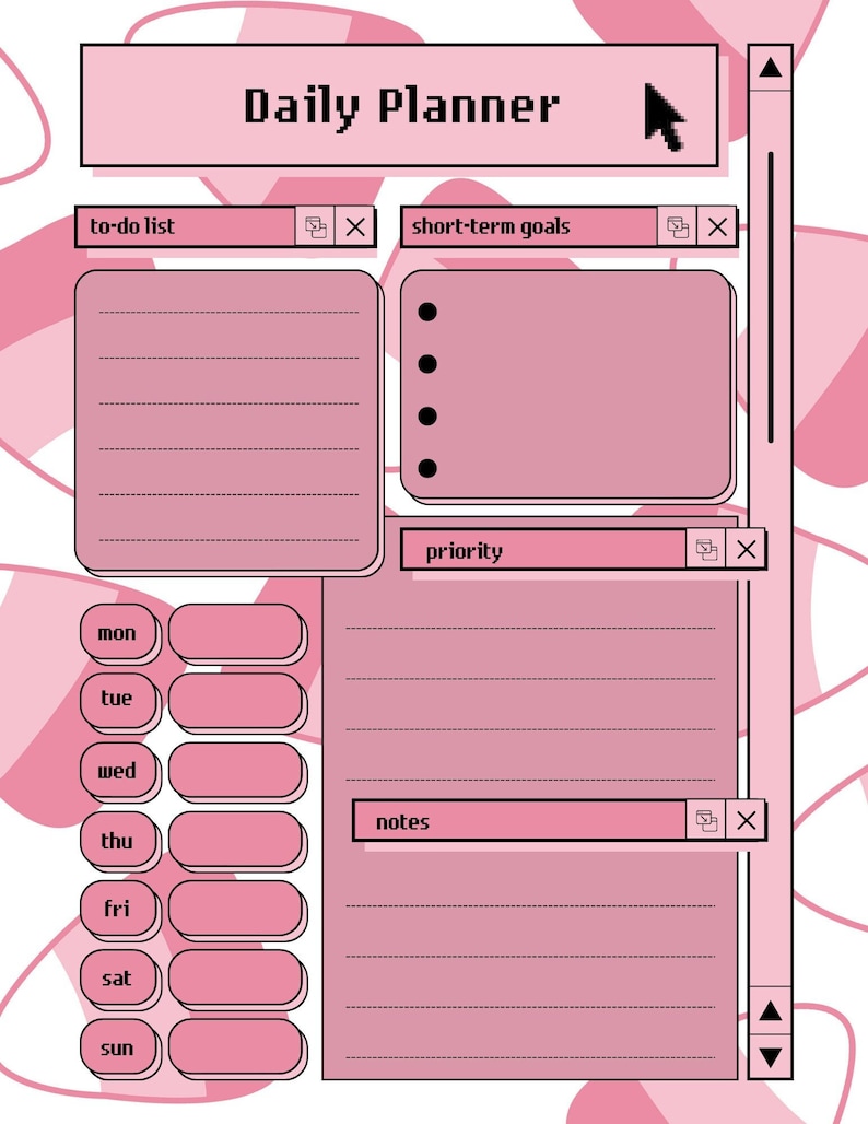 Digital Planner, Motivational Notes, Organization, Digital and ...