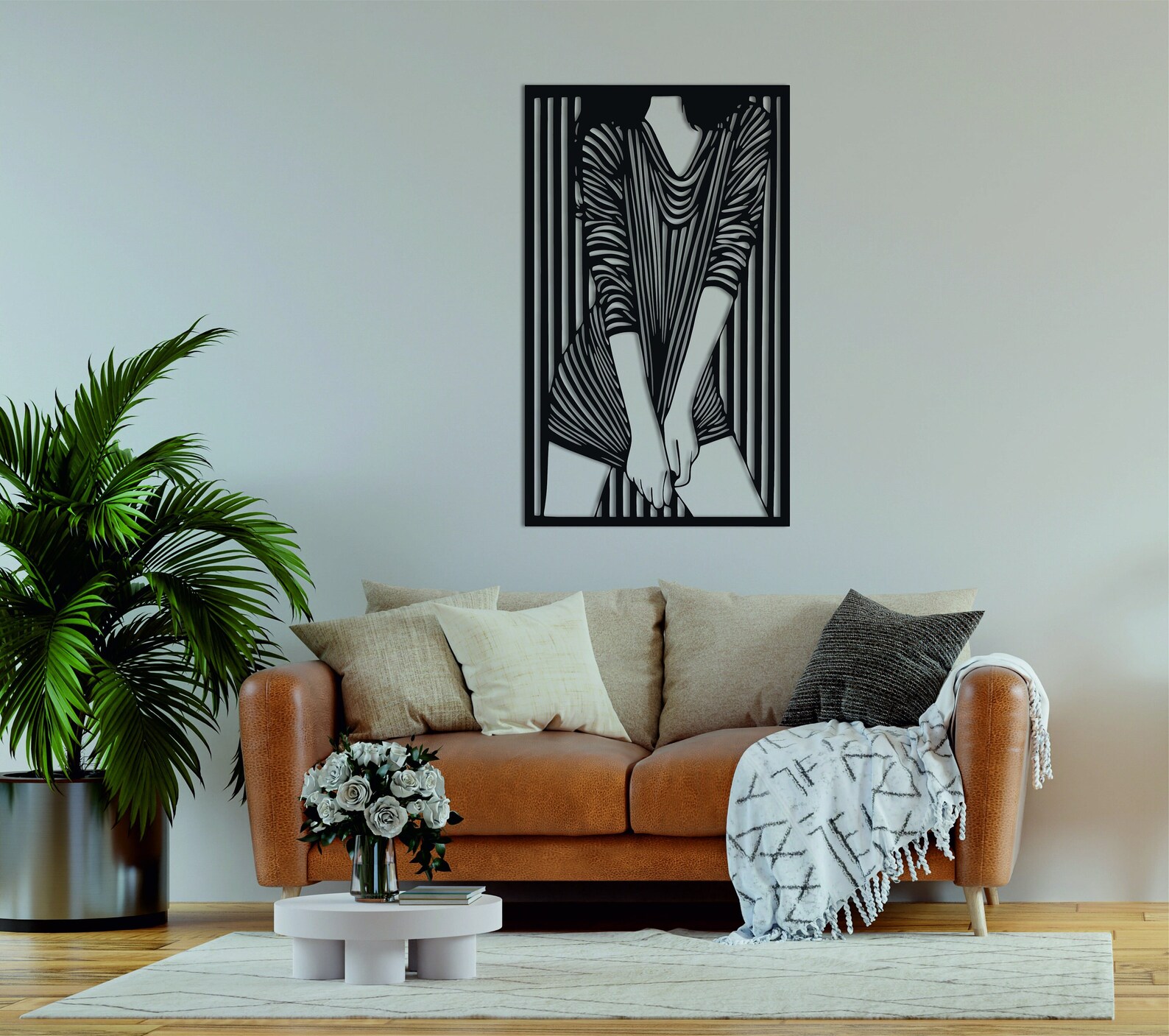 Metal Woman Silhouette Wall Art Women Metal Wall Decor Metal Etsy