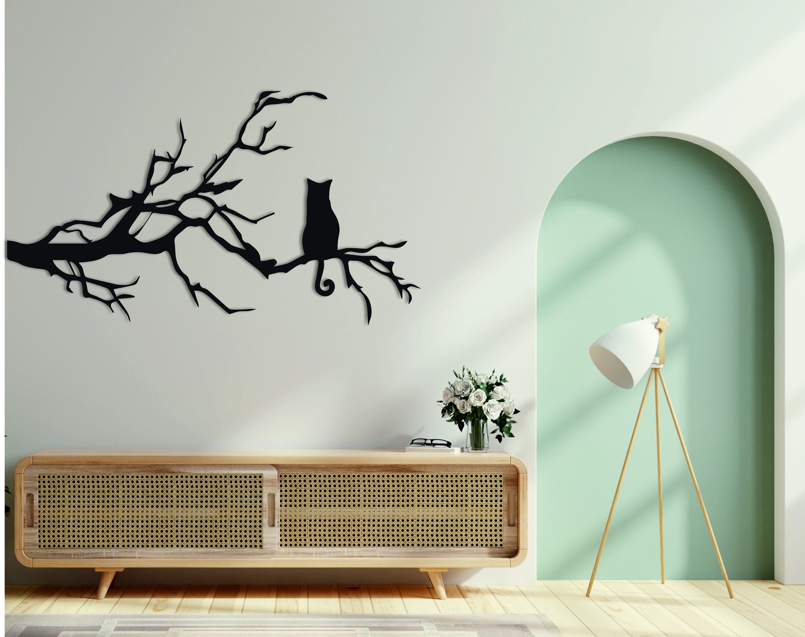 Cat Metal Wall Art metal Cat Wall Art Cat Metal Wall Decor - Etsy