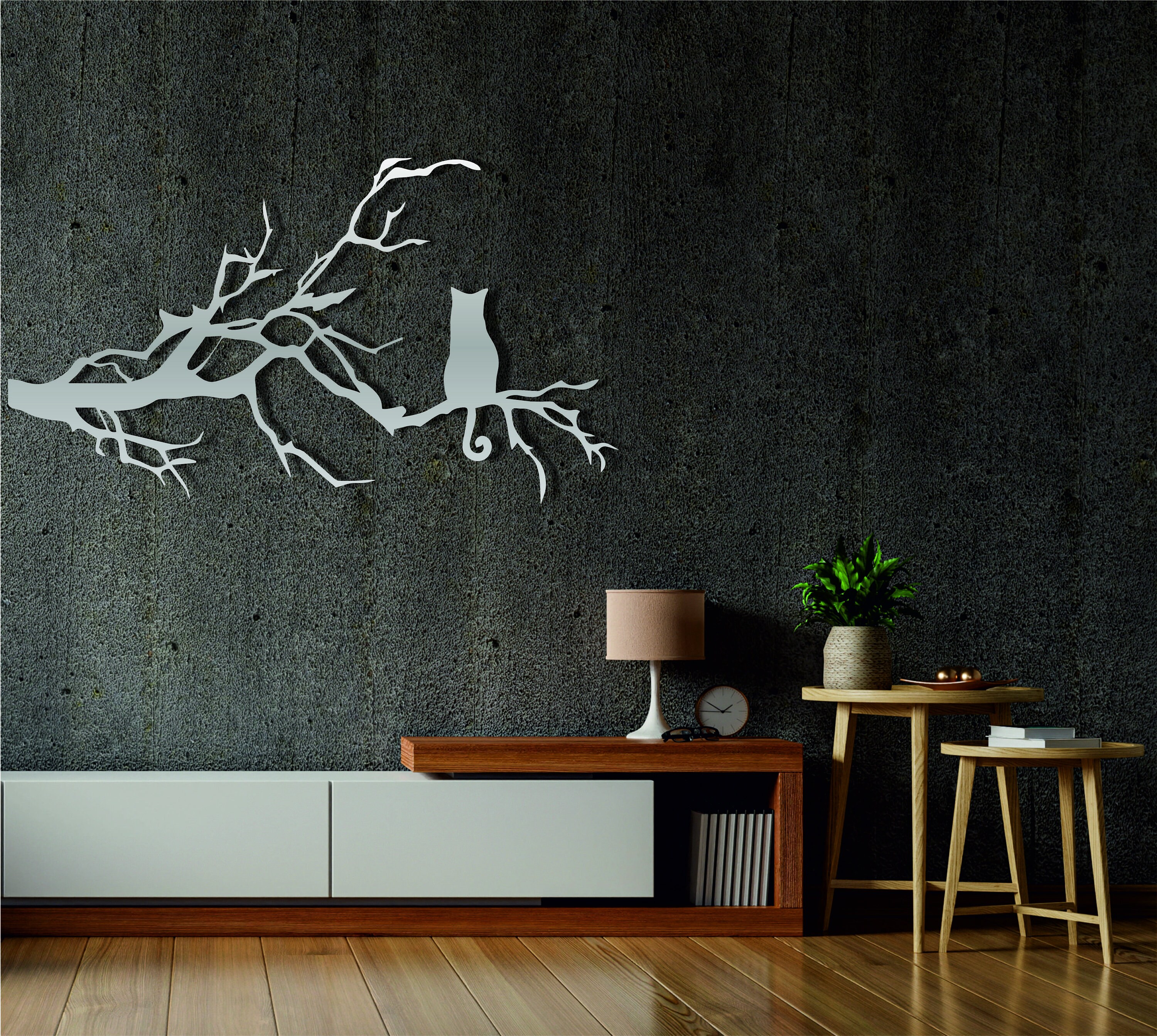 Cat Metal Wall Art metal Cat Wall Art Cat Metal Wall Decor - Etsy