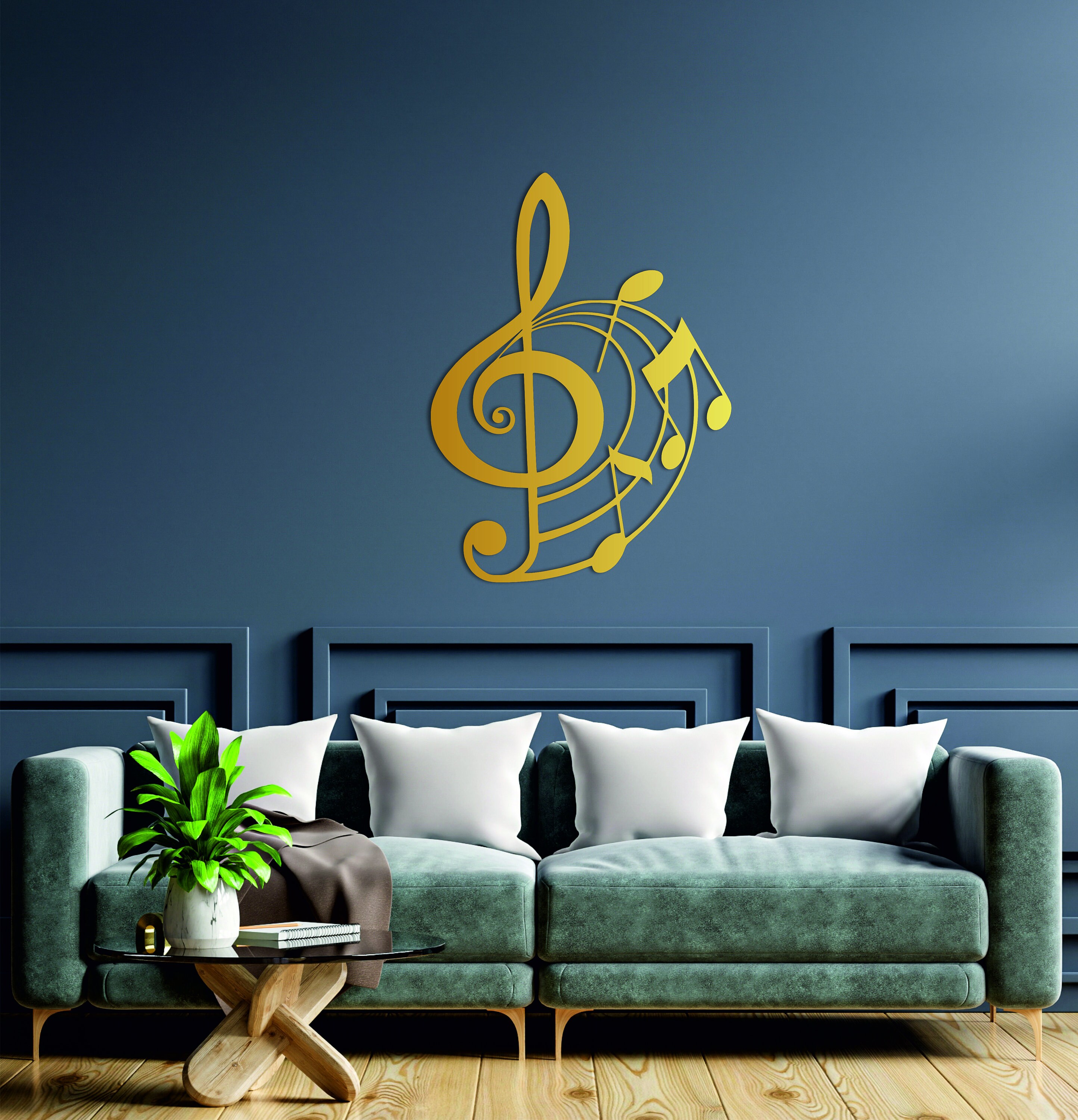 Metal Music Wall Art Metal Wall Hangings Music Notes Wall - Etsy