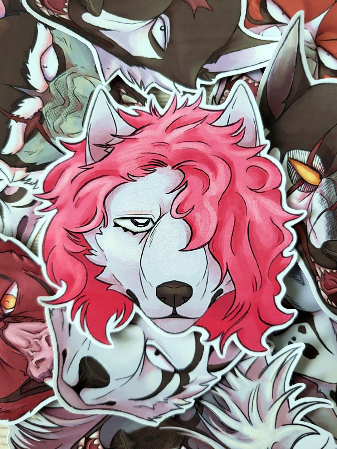 GNG | Wolf Arc Sticker Set | Gaia's Pack - Etsy