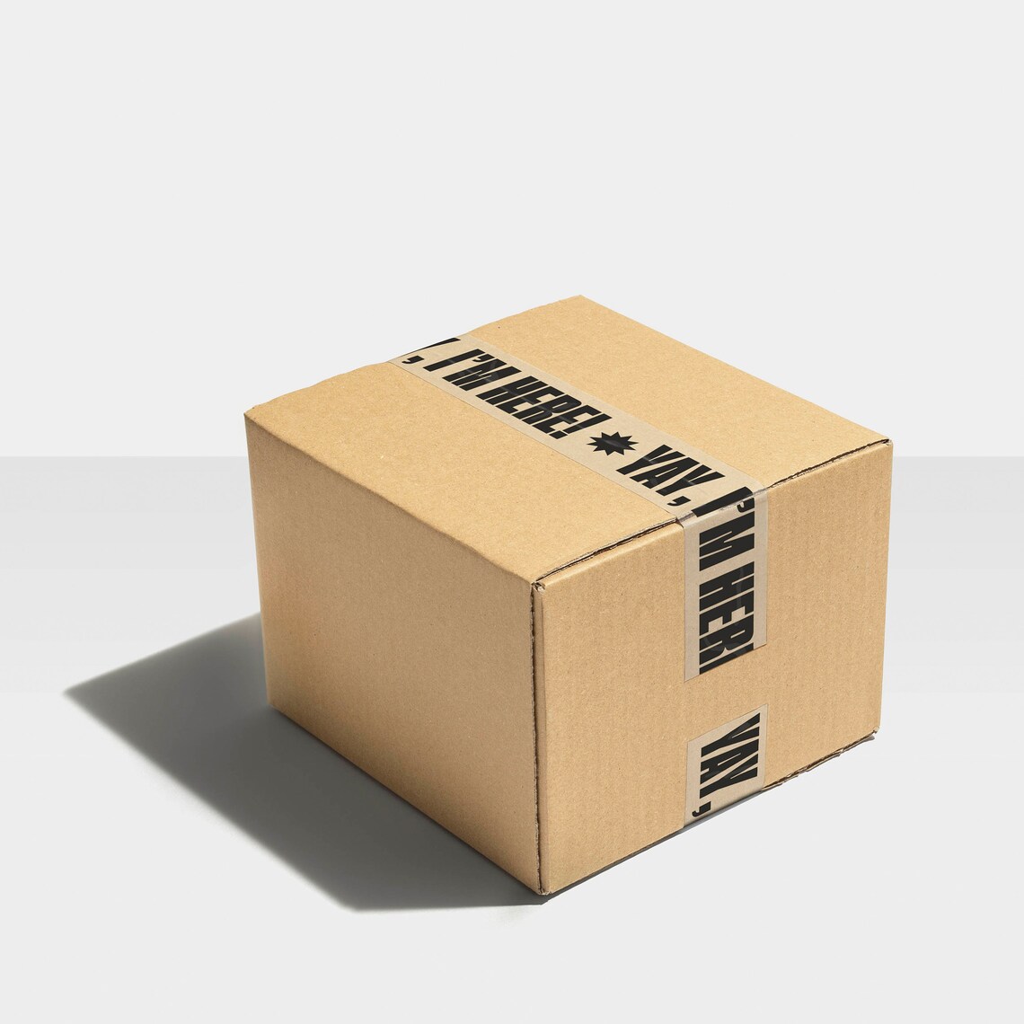 Cool Packing Tape for Small Business Yay I'm Here Unique - Etsy