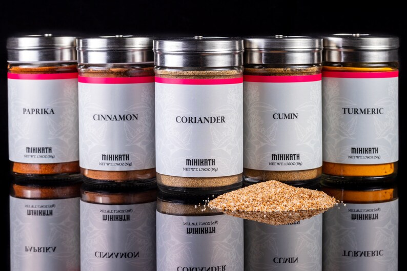 Mihikath Organic Spices Turmeric, Black Paper, Cinnamon, Cumin ...