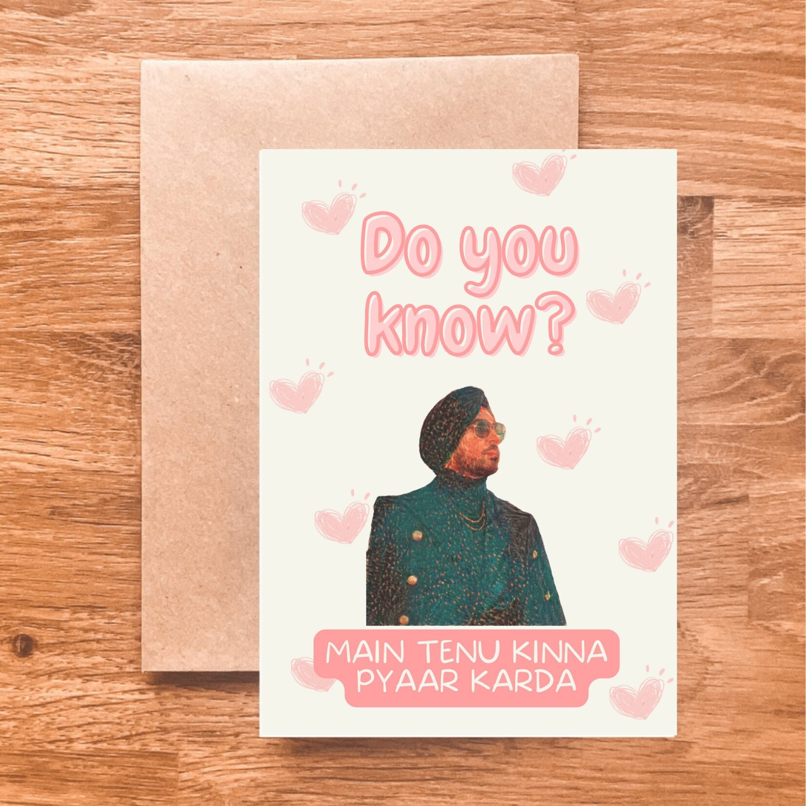 Do You Know? - Diljit Dosanjh Inspired Card - Happy Anniversary ...