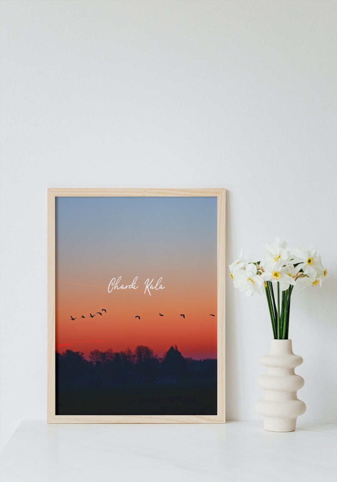 Chardi Kala - Beautiful Sunset - Printable Sikh Wall Art Poster or ...