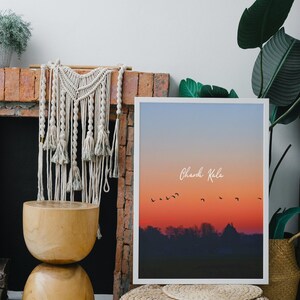 Chardi Kala - Beautiful Sunset - Printable Sikh Wall Art Poster or ...