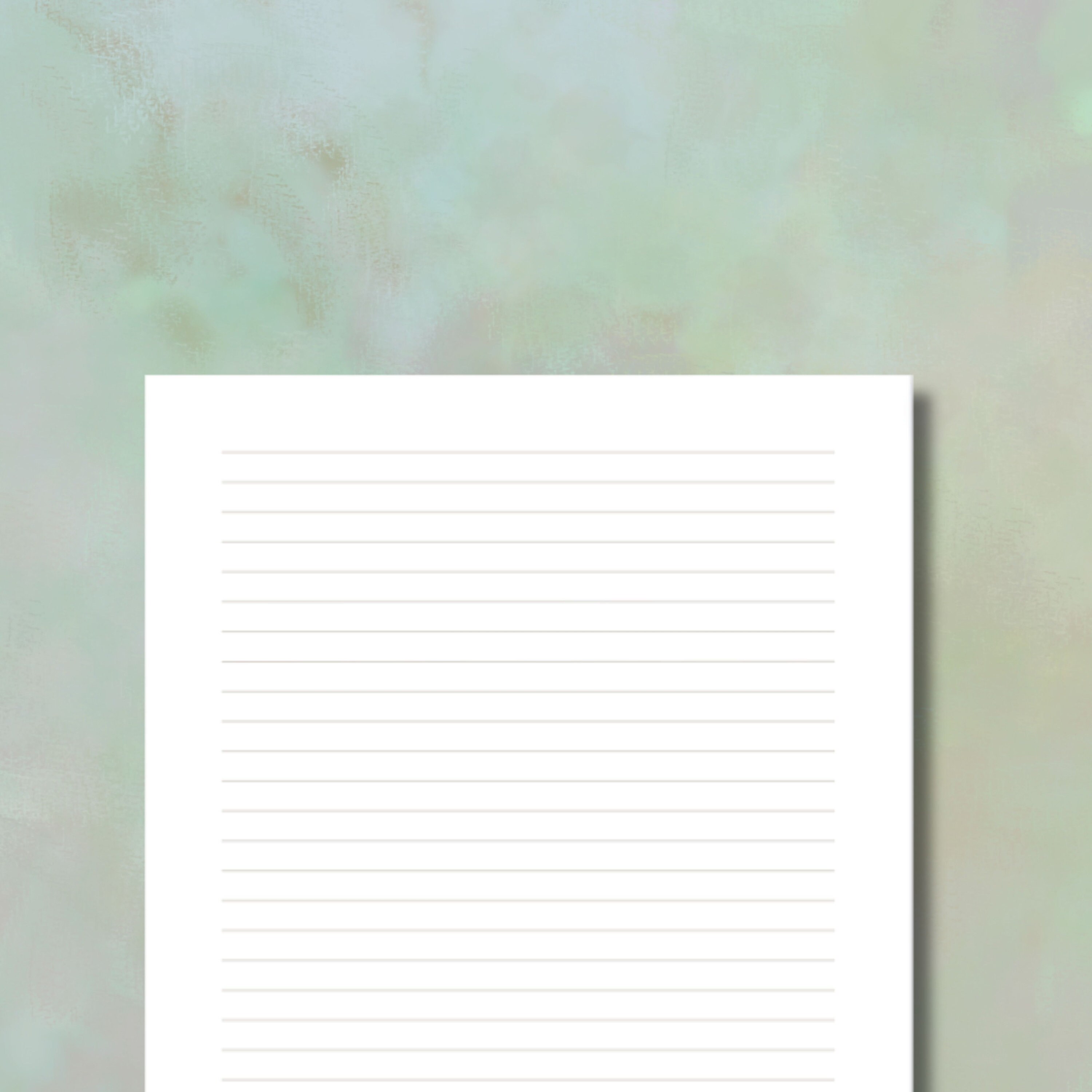 Journal, Digital Journal, Canva Template, 50 Pages, Lined Journal ...