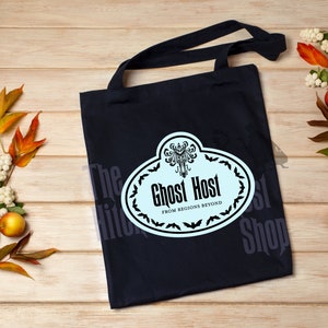 Haunted Mansion Ghost Host Name Badge, Ghost Host Badge, Ghost Host ...