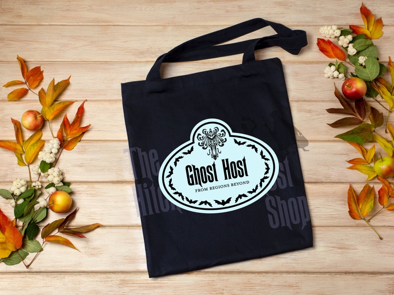 Haunted Mansion Ghost Host Name Badge, Ghost Host Badge, Ghost Host ...