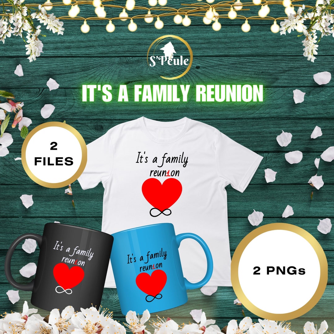 Family Reunion Heart, Family Reunion Png, Family Reunion Word Art ...