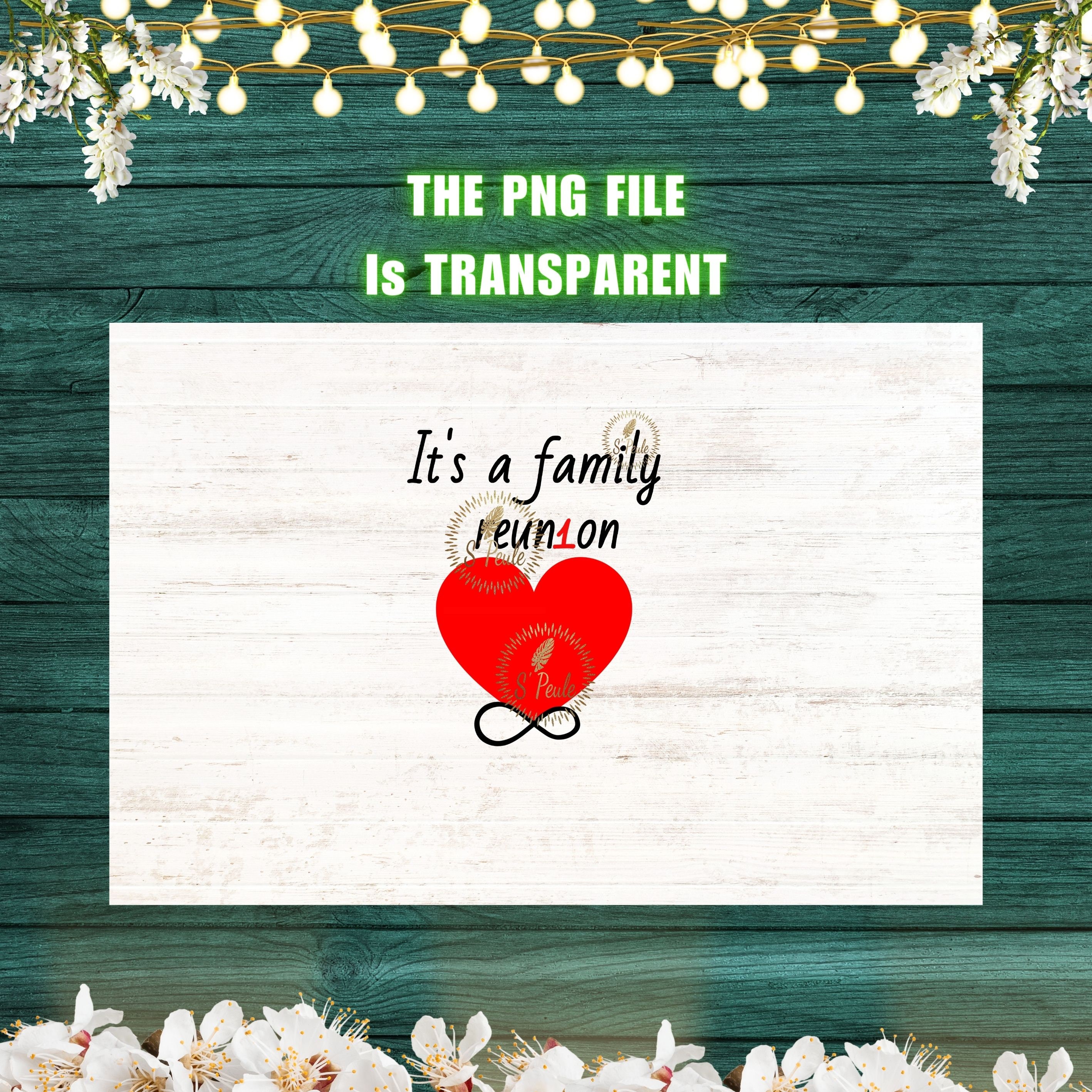 Family Reunion Heart, Family Reunion Png, Family Reunion Word Art ...