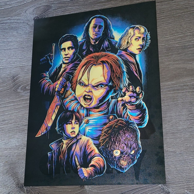 Horror Poster - Etsy