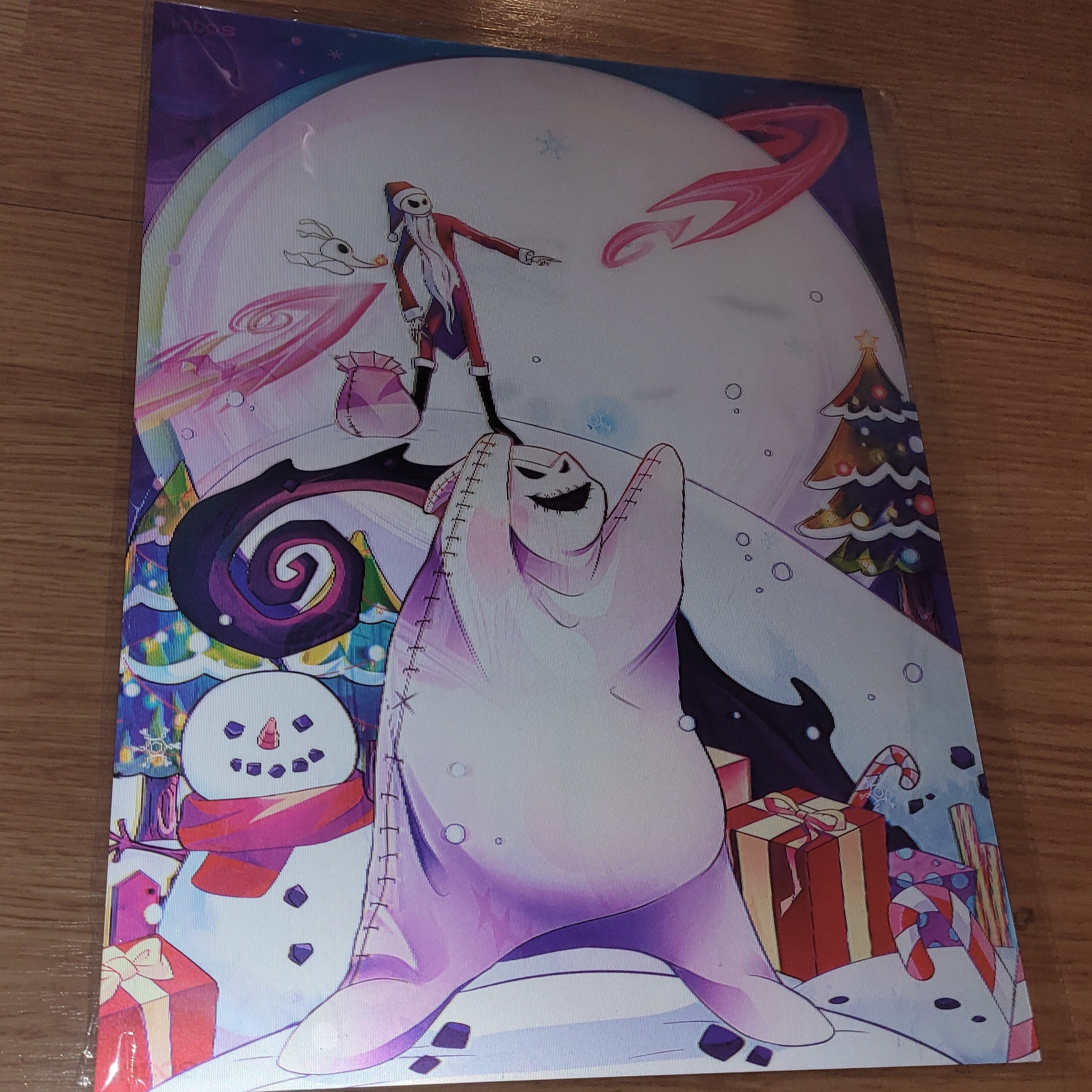 3D Holographic Lenticular Poster - Etsy