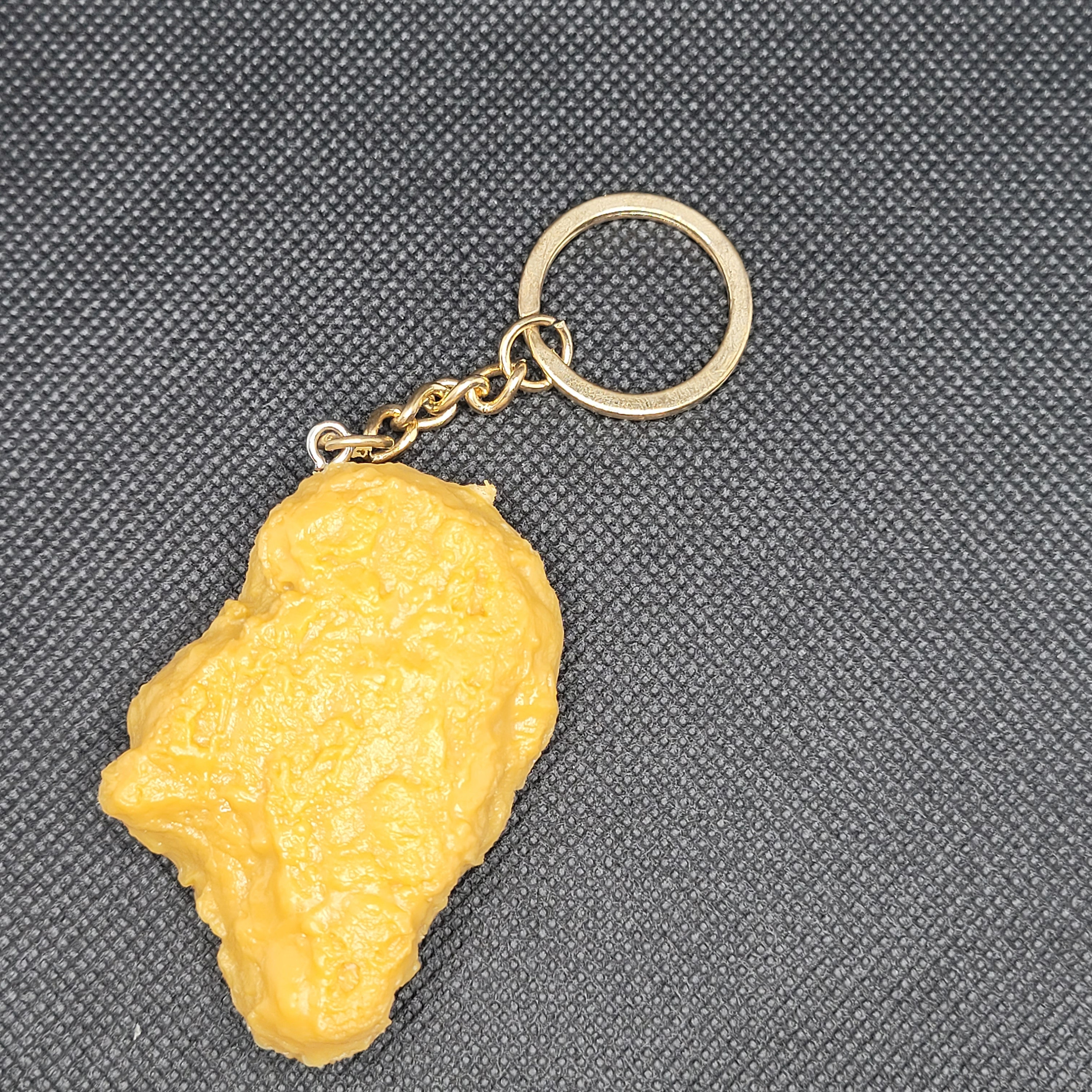 The Chicken Nugget Keychain - Etsy