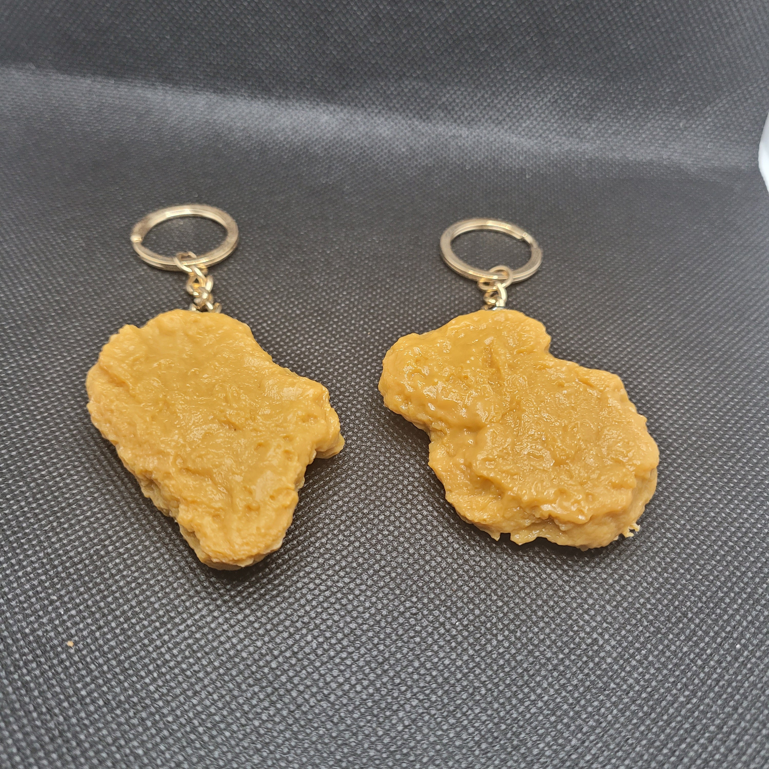 The Chicken Nugget Keychain - Etsy