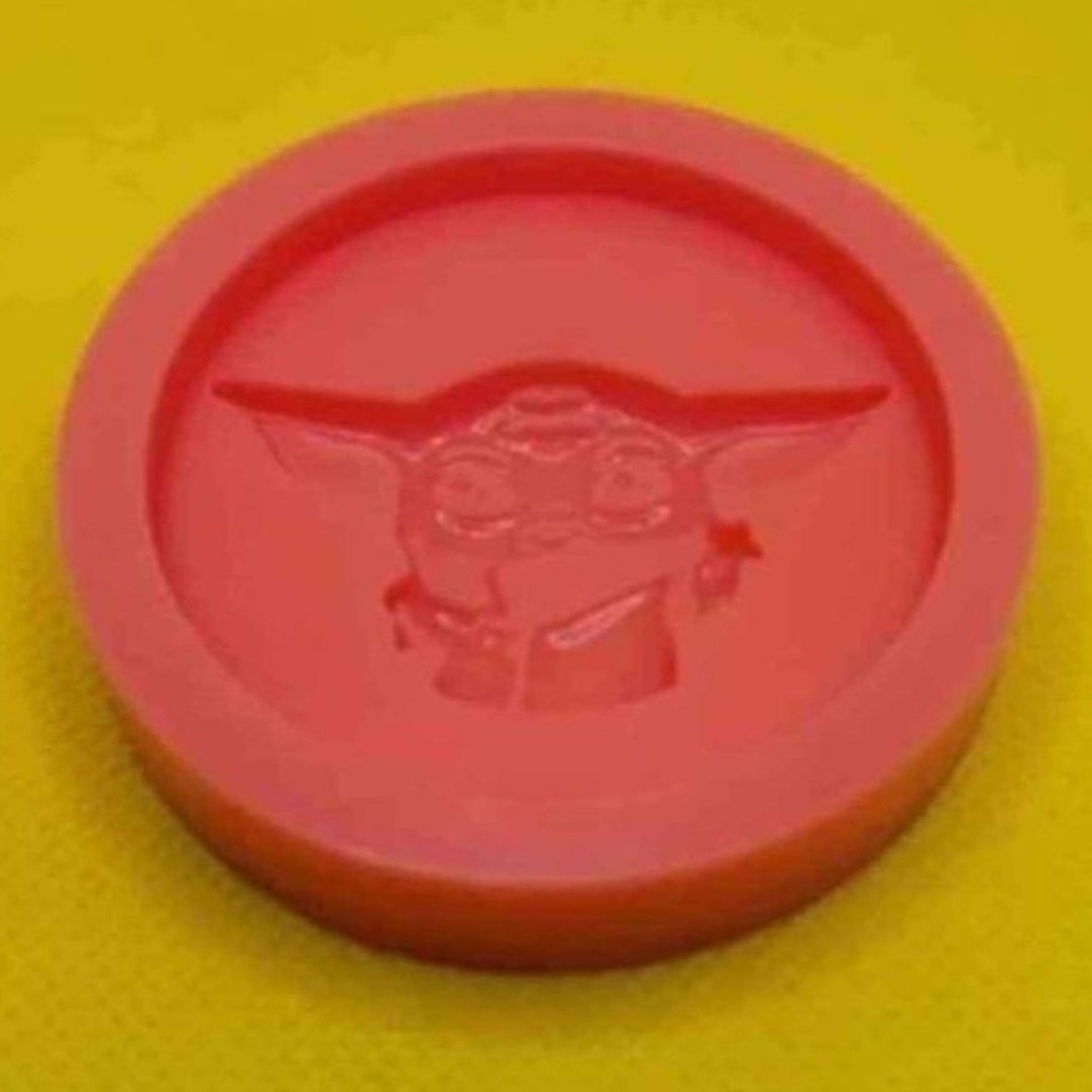 Alien Baby Silicone Mold for Badge Reels, Phone Grips, Soaps ...