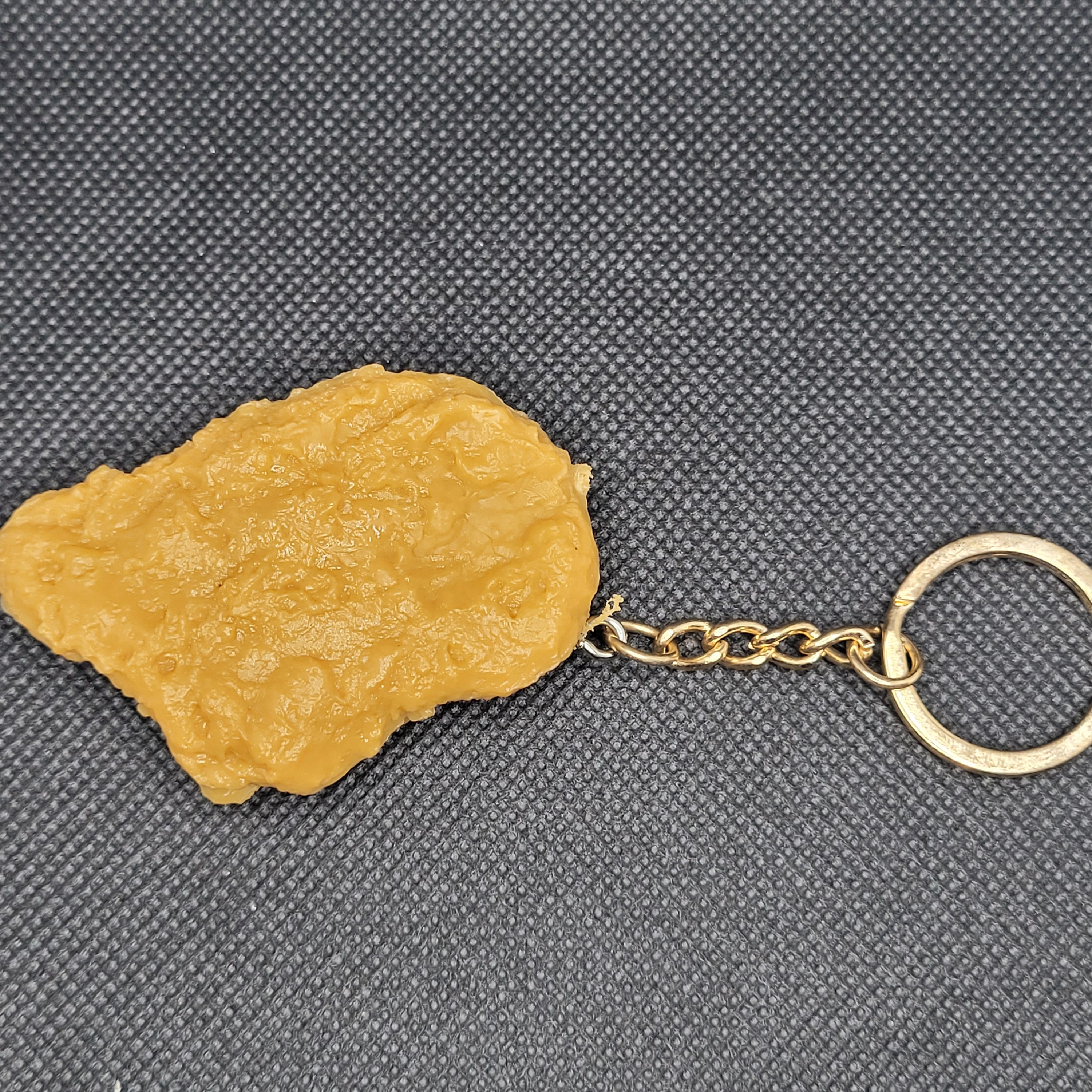 The Chicken Nugget Keychain - Etsy