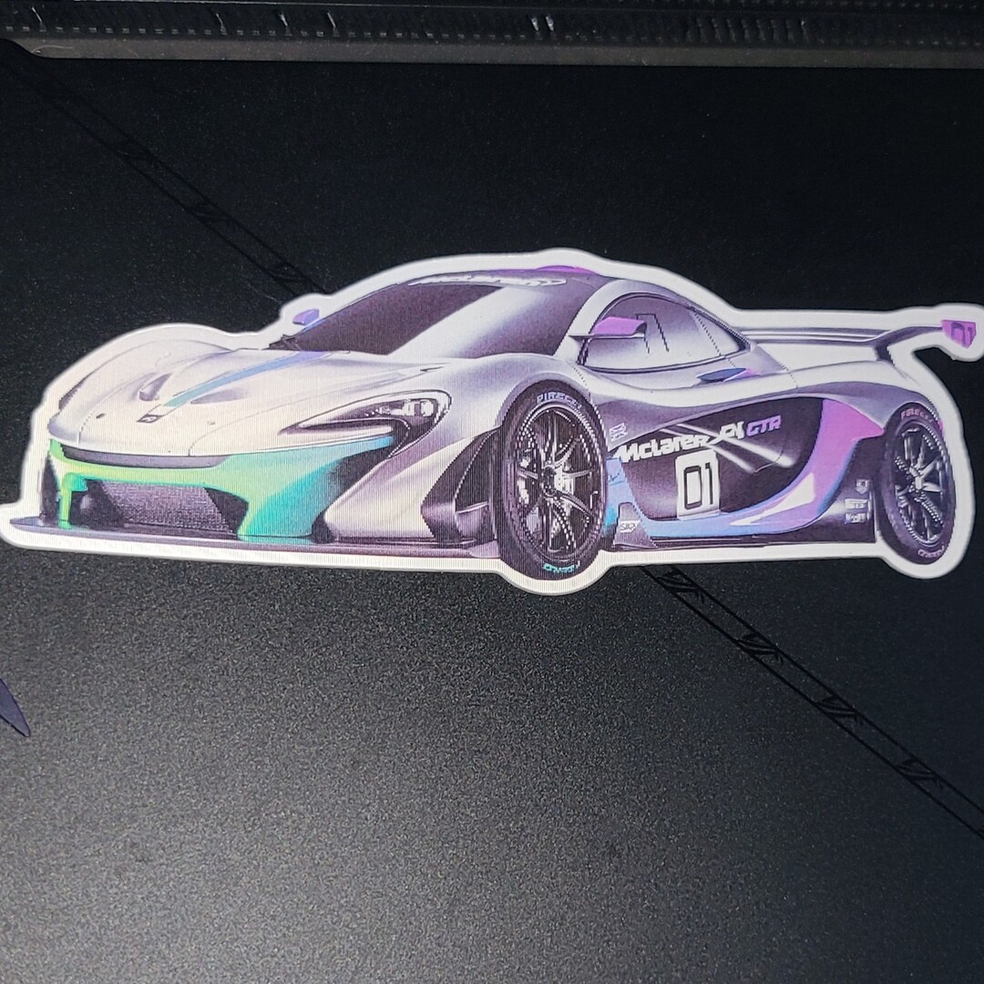 Car Holographic Lenticular Decal, Waterproof Peeker Sticker - Etsy
