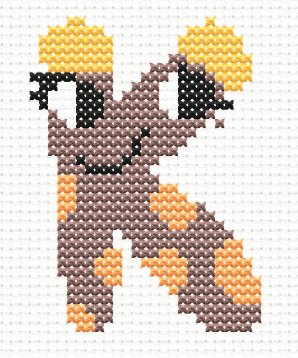 26 Letters Little Monsters Alphabet Cross Stitch Kids Embroidery ...