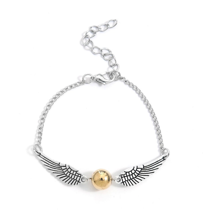 Harry Potter Party Favor Golden Snitch Bracelet Single or - Etsy