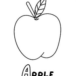 White Minimalist Alphabet Coloring Book Worksheet - Etsy