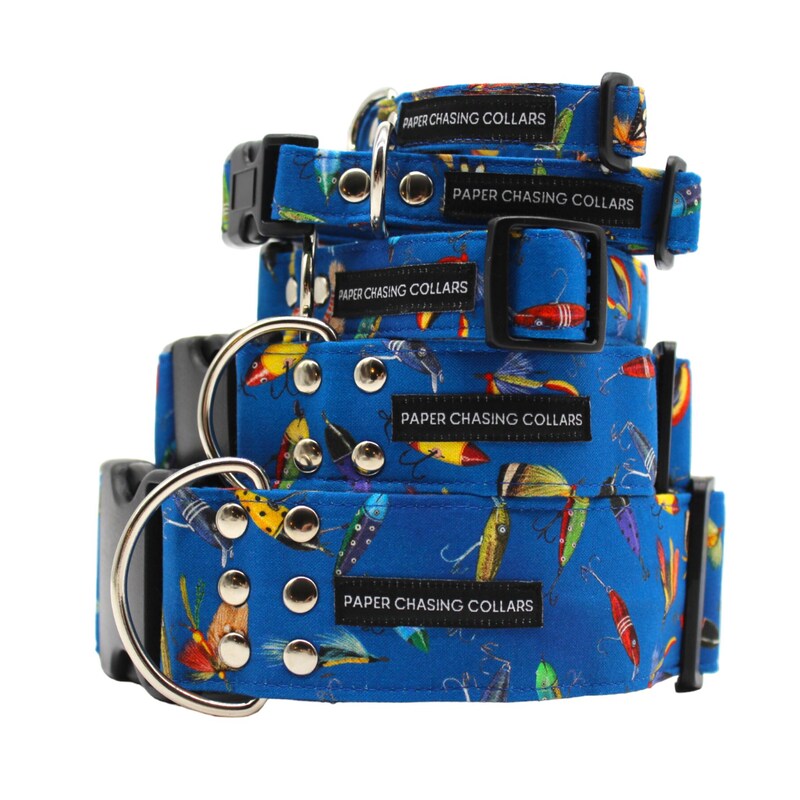 Fishing Dog Collar - Etsy