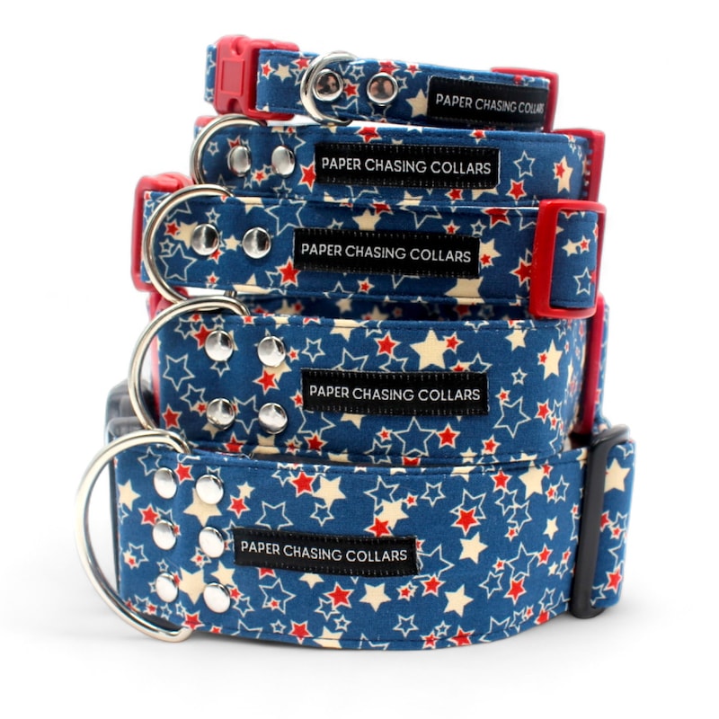 Patriotic Dog Collar - Etsy